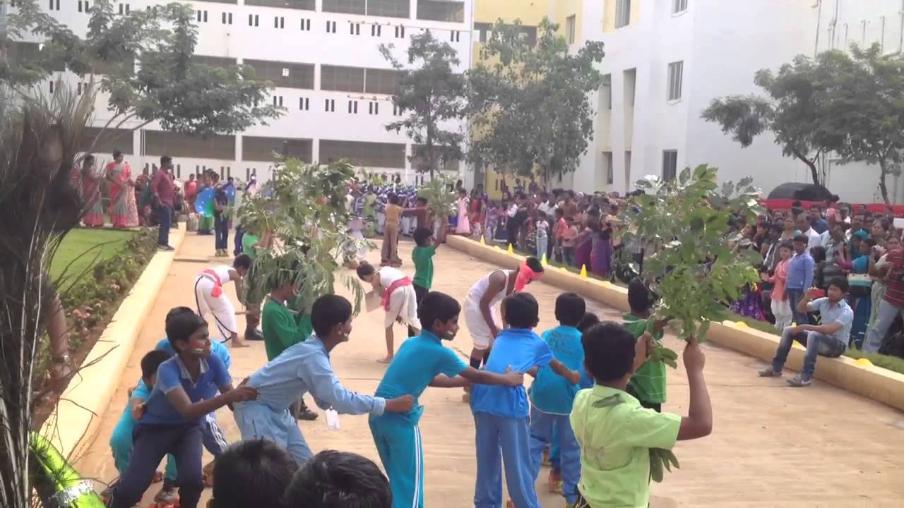 Madurai Mahatma CBSE School Student talent show event 2014 - YouTube