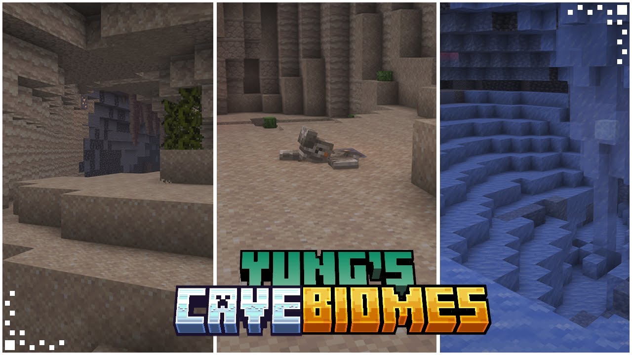 Yung's Caves Biomes (Presentación de Mod) | Explora Dos Nuevos Biomas ...
