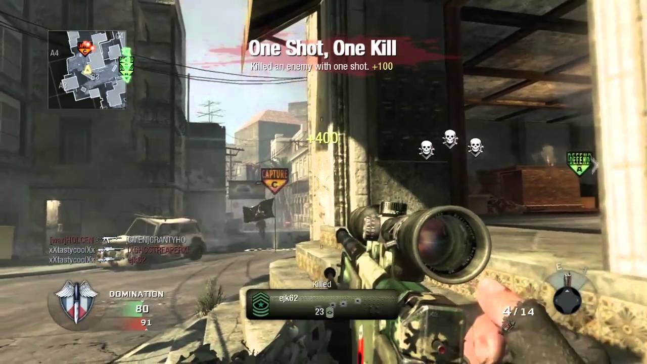 QUAD Sniper feed l Black Ops - YouTube