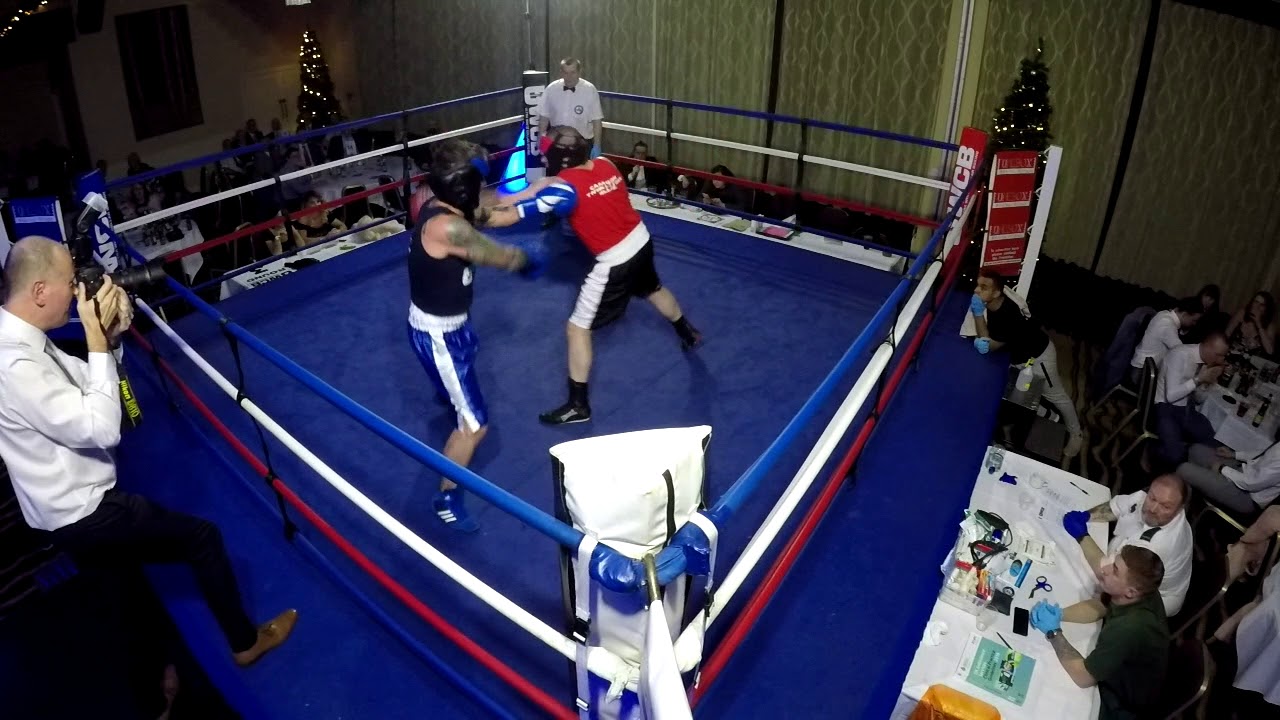 Ultra White Collar Boxing | Chesterfield | Cameron Hillier VS Lee ...