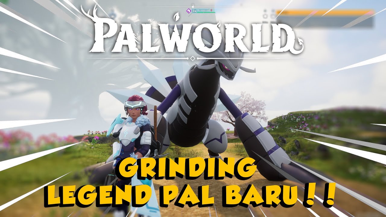 GRINDING STAT PAL LEGEND!! - PALWORLD GAMEPLAY - YouTube