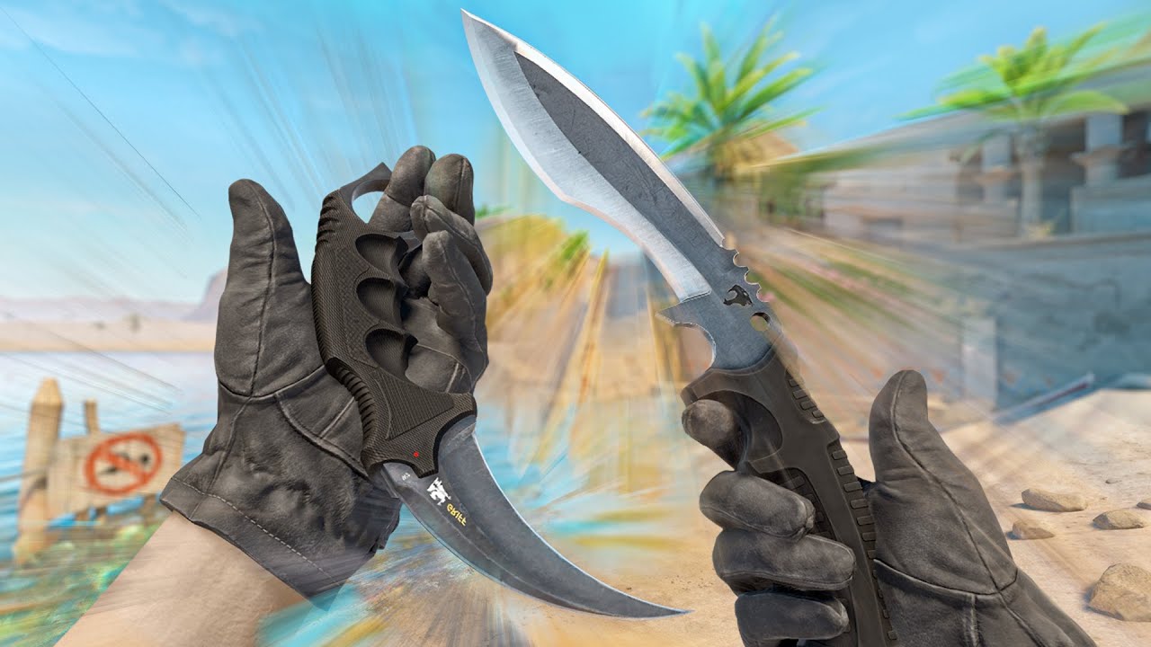All CS2 Knives | Vanilla (2024) - YouTube
