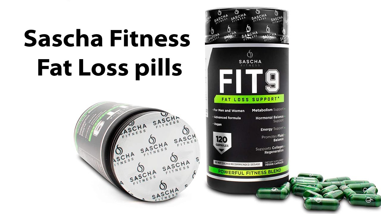 Sascha Fitness Fat Loss pills | Collagen support | Fluid Balance | FIT9 ...