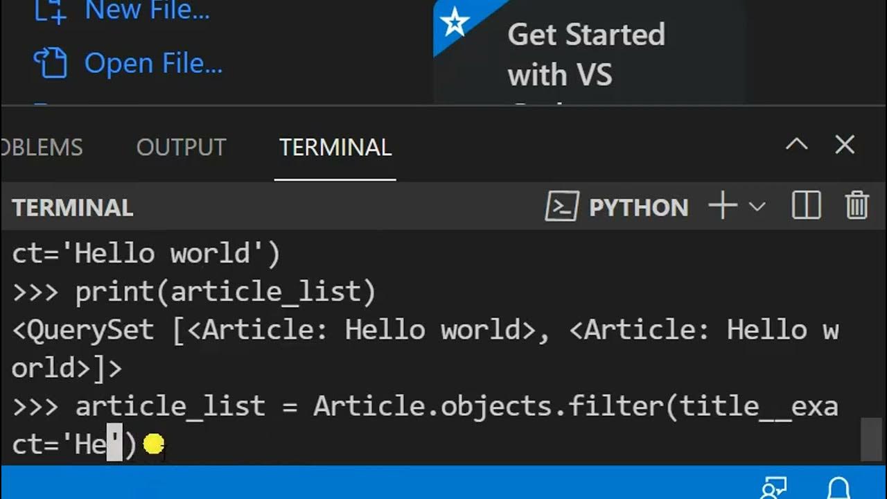The Power of Filter Method on Django Model - YouTube