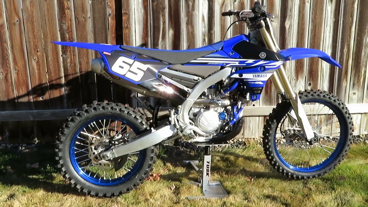 Yamaha YZ250FX Right Side Detail - YouTube