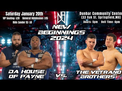 Da House of Payne vs. The Vetrano Brothers {NAW New Beginnings} - YouTube