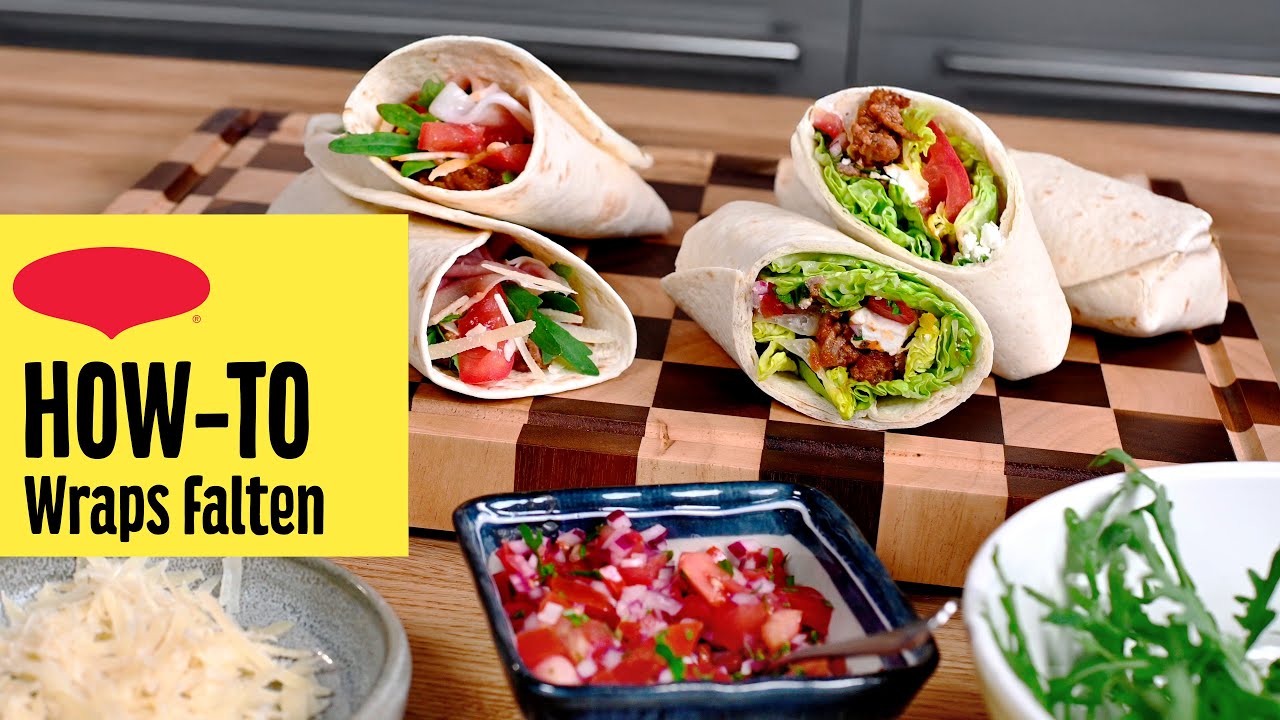 How-To: Wraps falten - YouTube