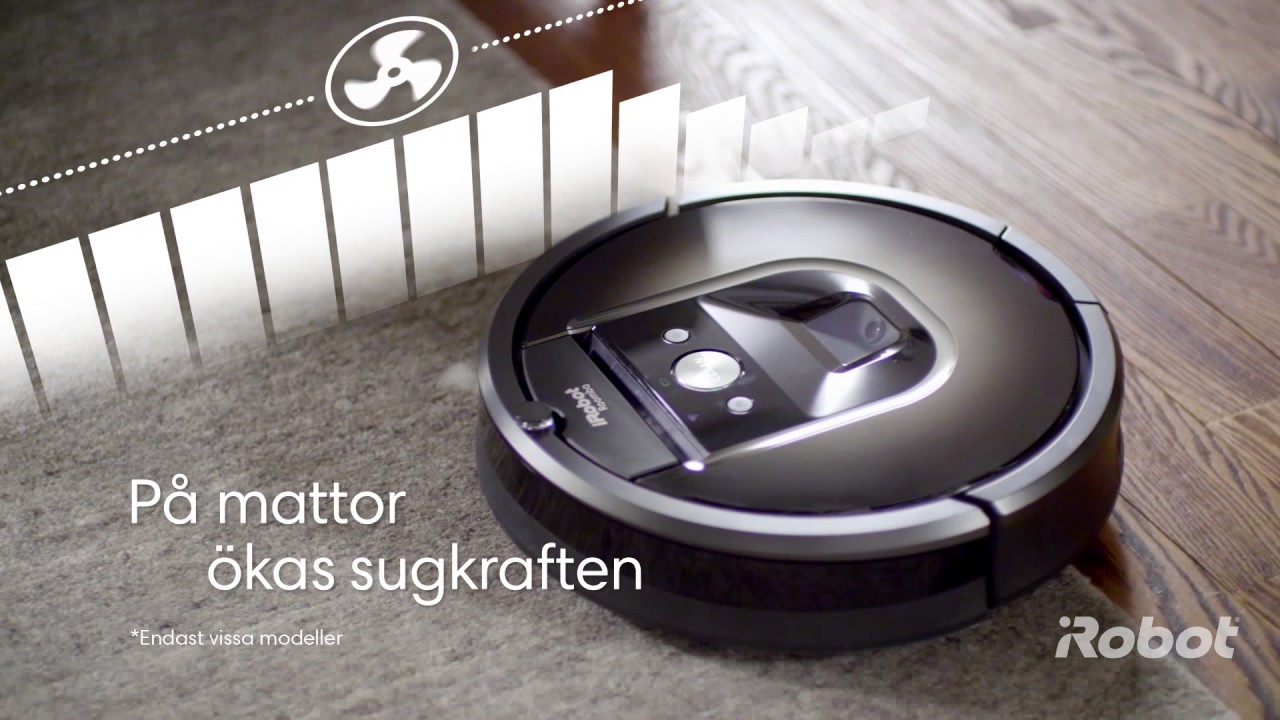 Overview - iRobot Roomba 900 Series | Swedish - YouTube