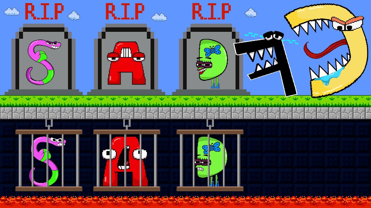 R.I.P Alphabet Lore, Please Come Back | If Alphabet Lore are GIRLS | GM ...