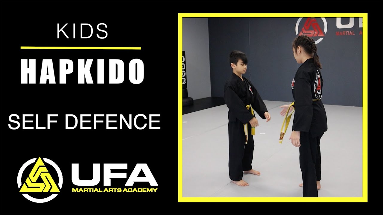 Kids HapKiDo Yellow Belt Self Defence - YouTube