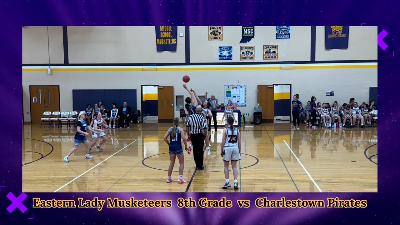 Eastern Musketeers 8th Grade Game VS Charlestown Pirates - YouTube