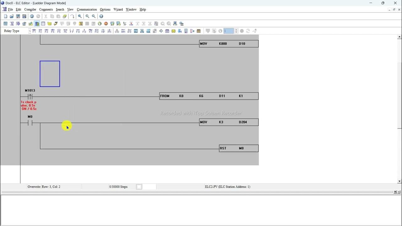 EATON PLC ELC [ OVEN TEMPERATURE USING PID.GPWM ] PROGRAMMING - YouTube