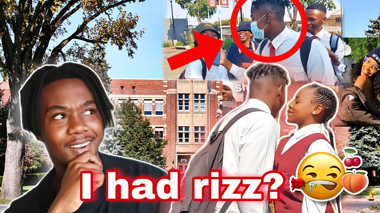 Reacting to My Younger Self Trying to Rizz Up Baddies in High school!🥷🏾 ...