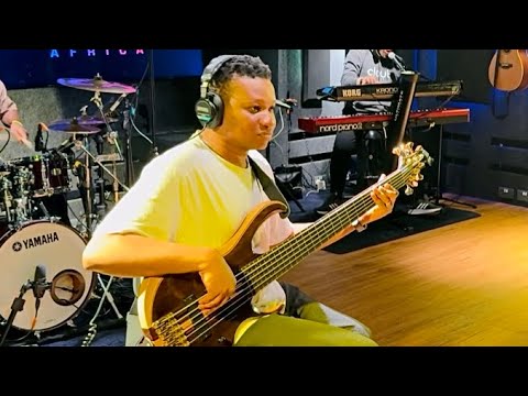 Bassist Crazy Vibes On Tatata By Burnaboy | Lagos Bfingerz Bass Cover ...