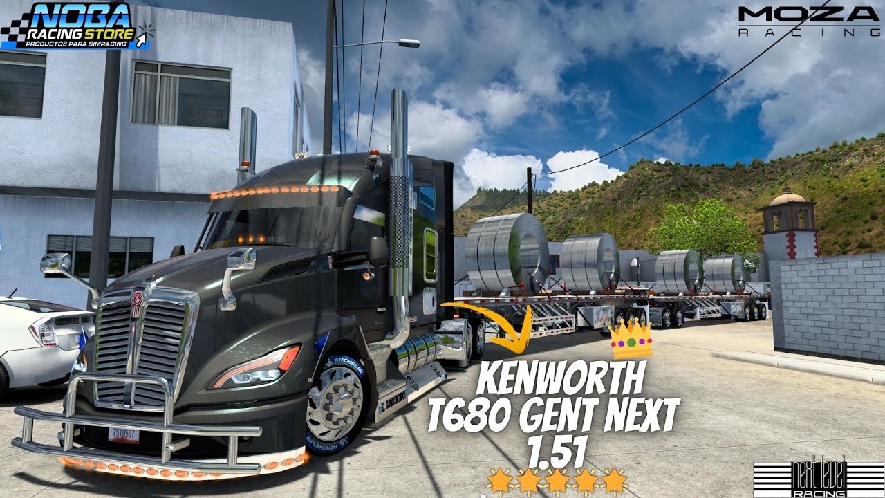 ATS MOD 1.51 KENWORTH T680 NEXT GEN TUNING #mozaracing # ...