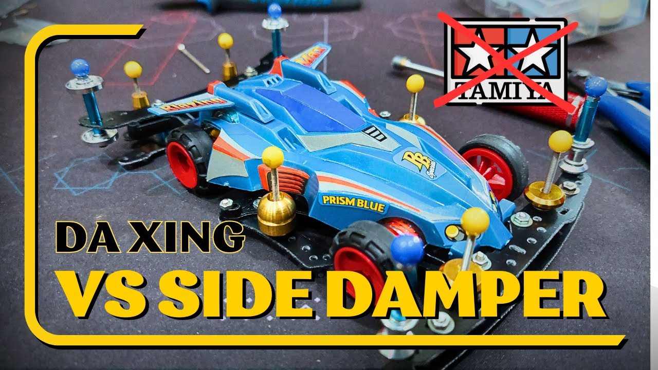 DA XING SIDE DAMPER CLASS VS CHASSIS [Mini 4wd / ミニ四駆] - YouTube