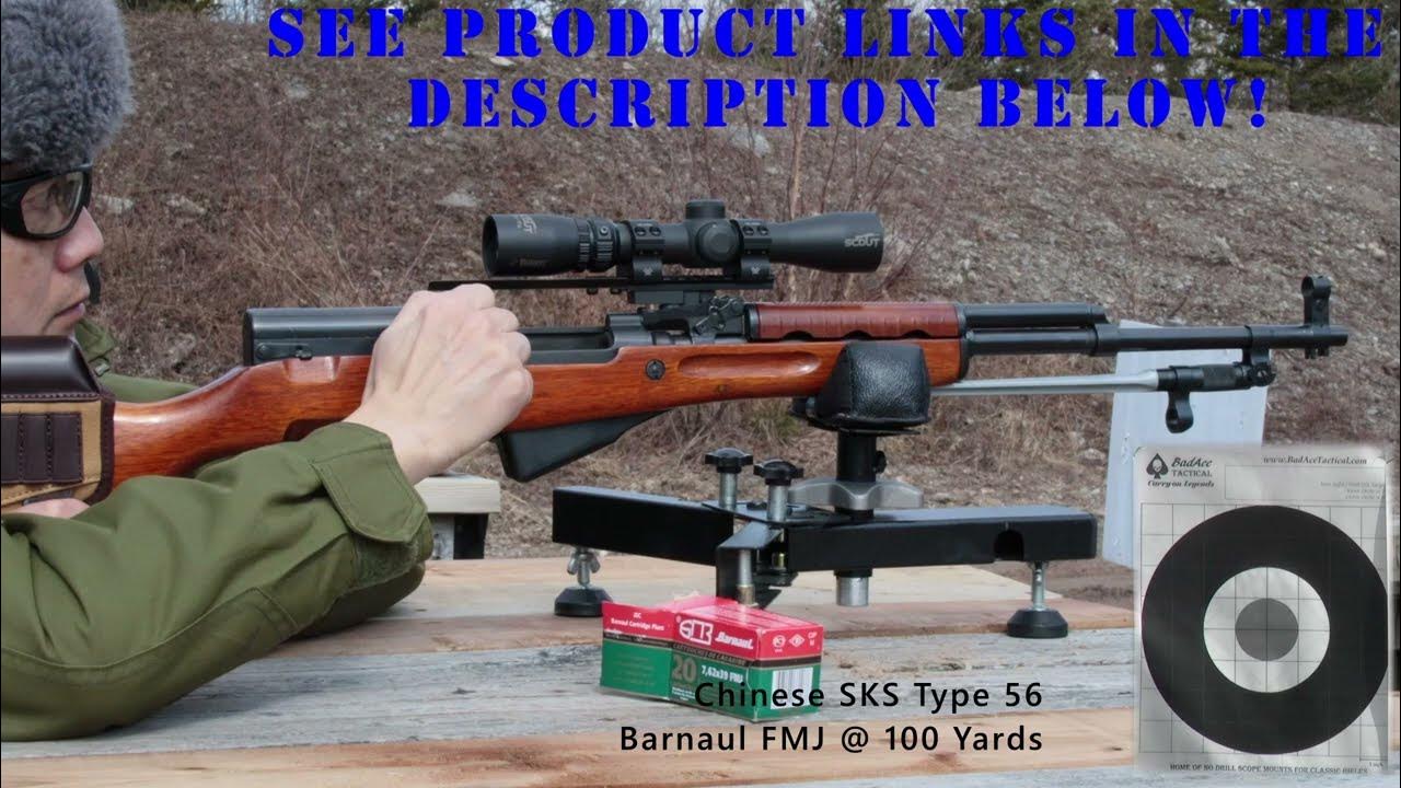 BadAce SKS Scout Mount NDT (No Drill-Tap) Gen 2 for Long Eye Relief scope - YouTube