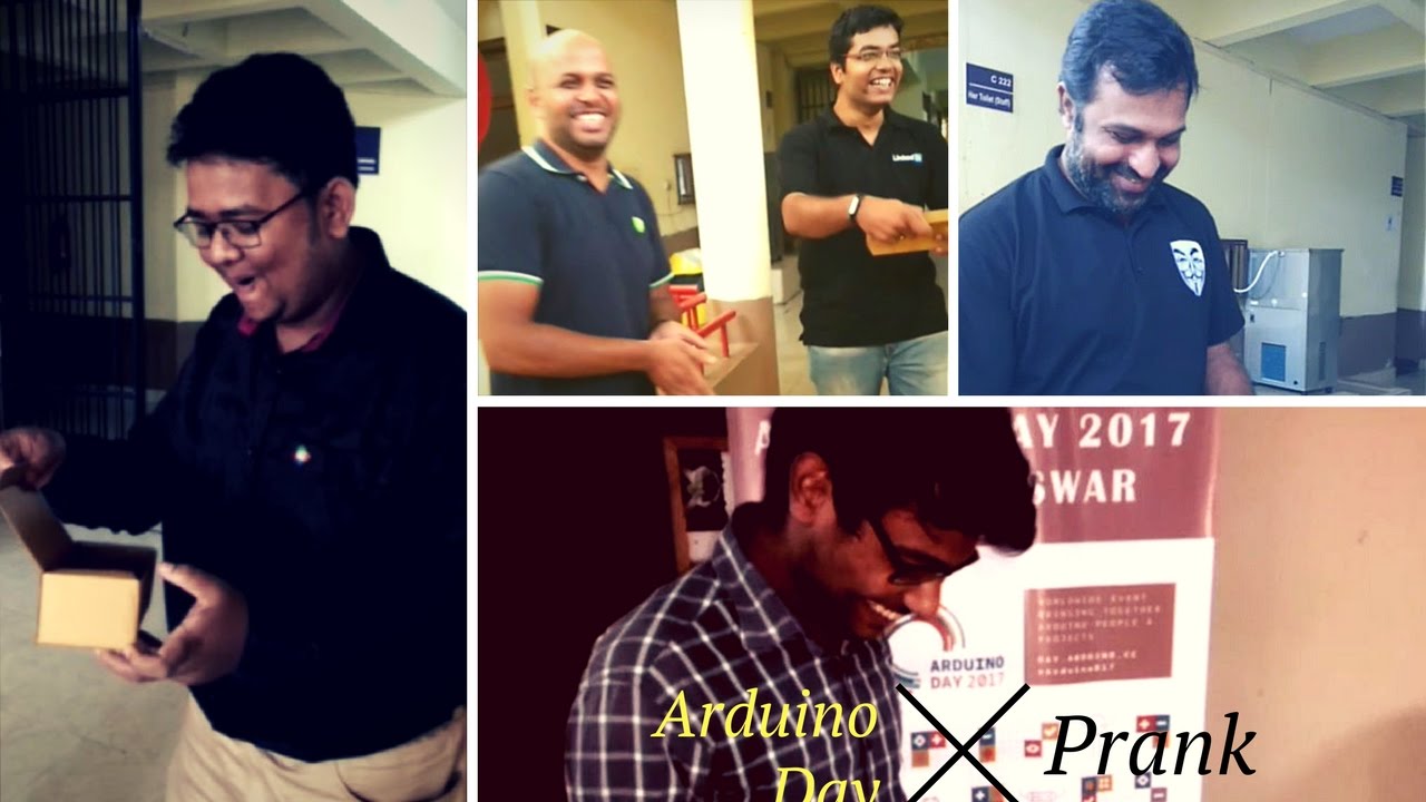 [April-Fool_Prank] Arduino Prank Box at Arduino Day 2017 Bhubaneswar ...