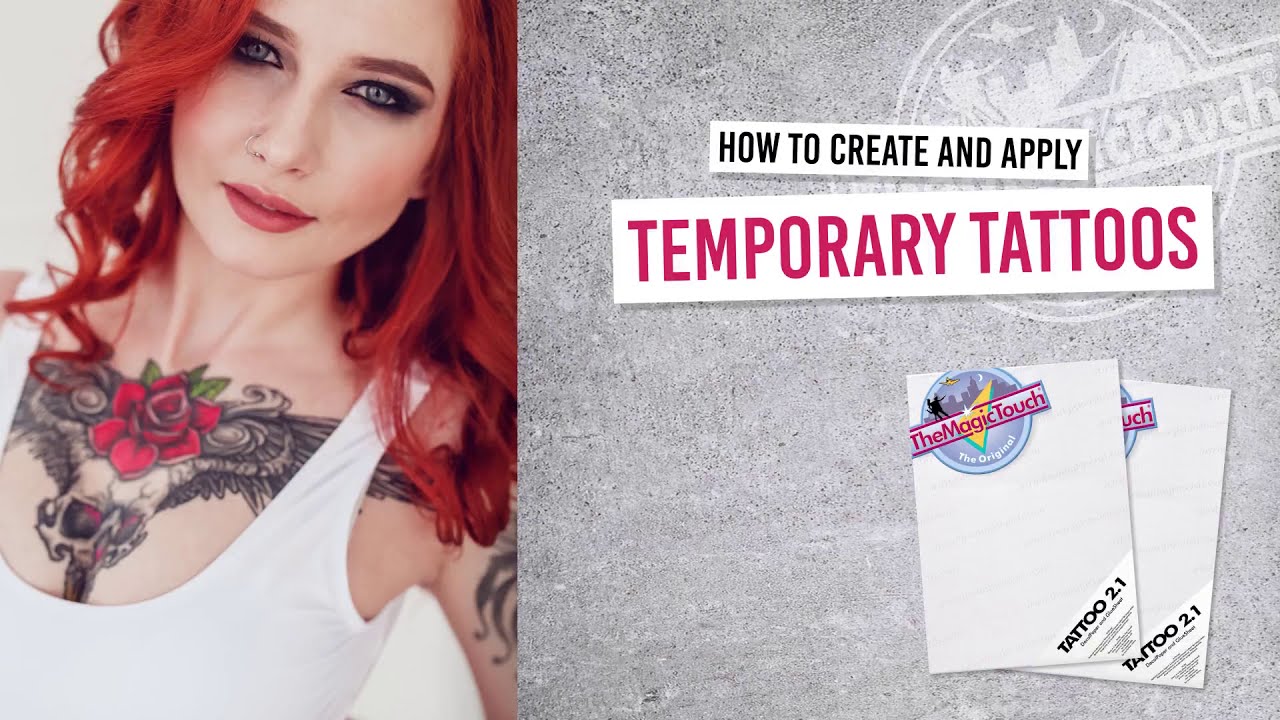 How to create and apply Temporary Tattoos with Tattoo 2.1... - YouTube
