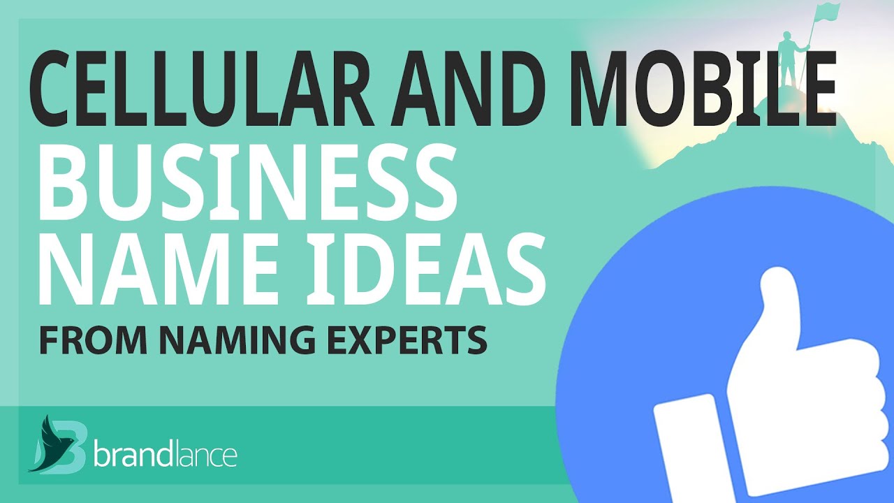Best Cellular and Mobile Business Name Ideas Suggestions | Brand Names ...