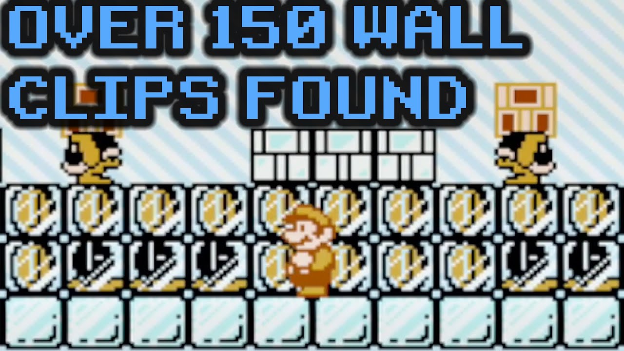 I Tried To Find EVERY Corner Clip In Super Mario Bros 3 - YouTube