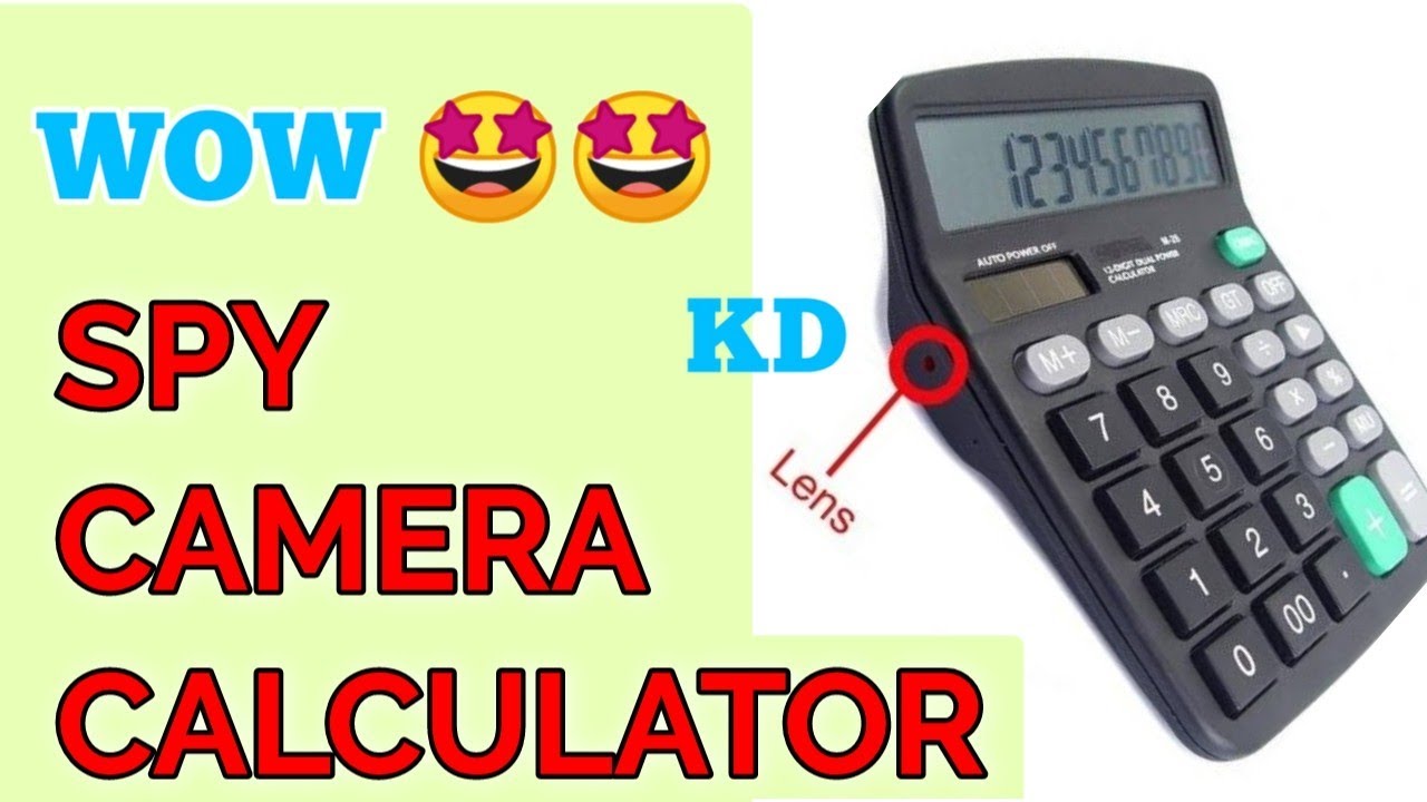 IN HINDI ! FULL HD Spy Camera Calculator REVIEW! Calculator मे छुपा है ...