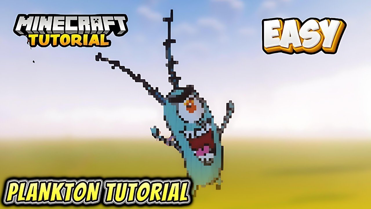 'Minecraft Tutorial: How to Build Evil Plankton in Minecraft! EPIC ...