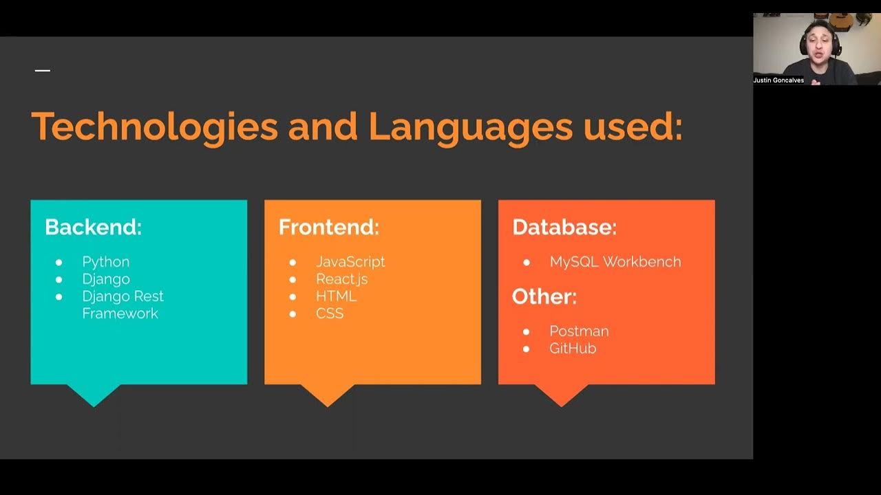 Justin Goncalves devCodeCamp Capstone - YouTube