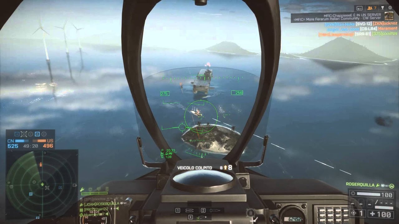 BF4 | Attack Jet Gameplay 60-1 Paracel Storm (800T) - YouTube