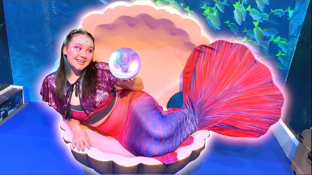 Ruby and Bonnie become a real life Mermaid at the Mermaids of Arabia in ...