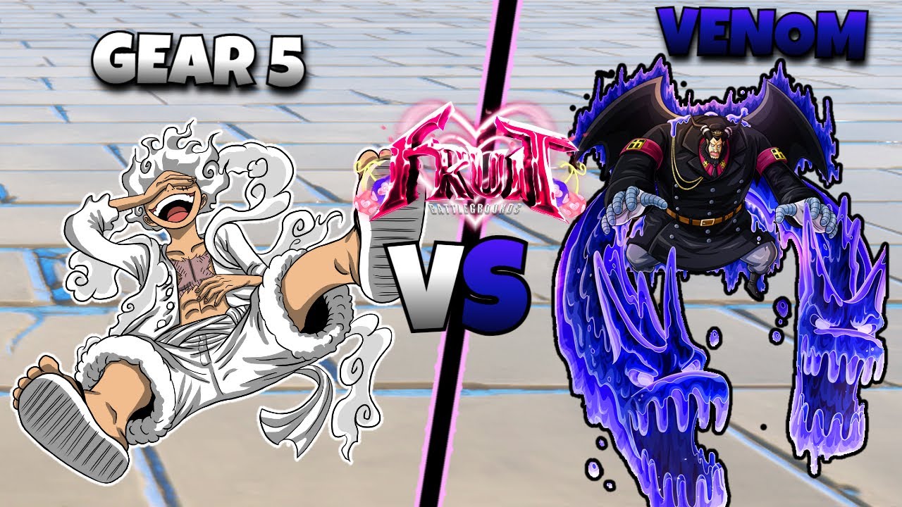 GEAR 5 VS VENOM[FRUIT BATTLEGROUNDS] - YouTube