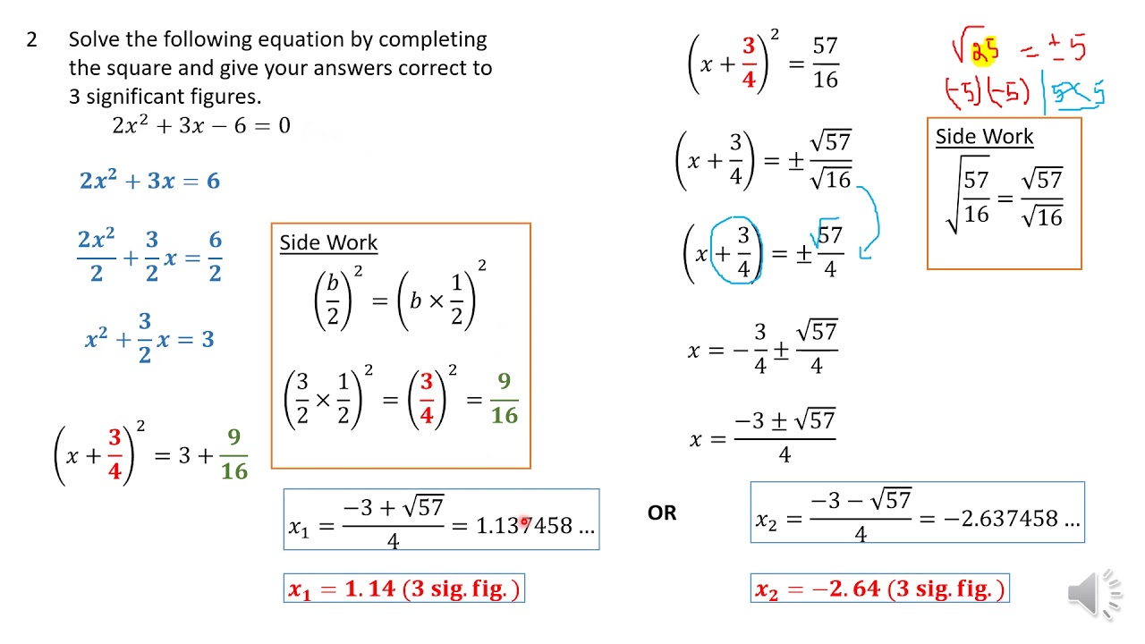 Equations, Inequalities and Formulae - YouTube
