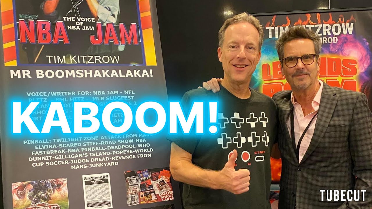 Tim Kitzrow -The Voice of NBA Jam - Boom Shakalaka! Kaboom! - YouTube
