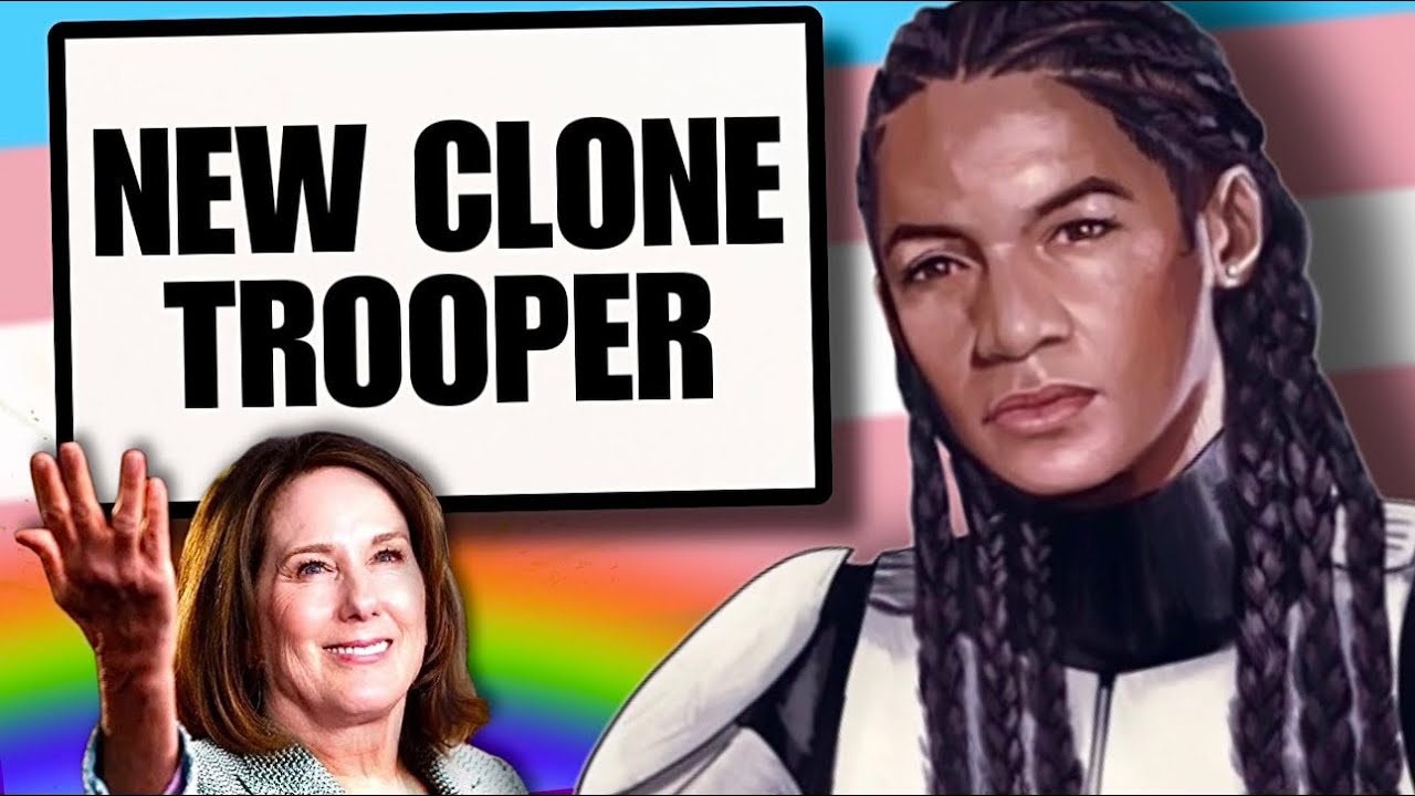 Star Wars Introduces First Trans Clone Trooper - YouTube