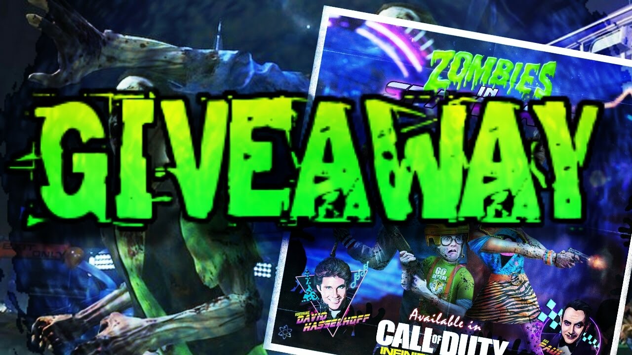ENTER! THE GIVEAWAY. (IW ZOMBIES POSTER) - YouTube