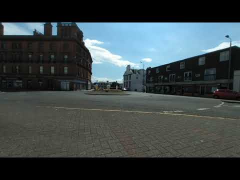 Roundabout at the best chippy Ayr VR180 - YouTube