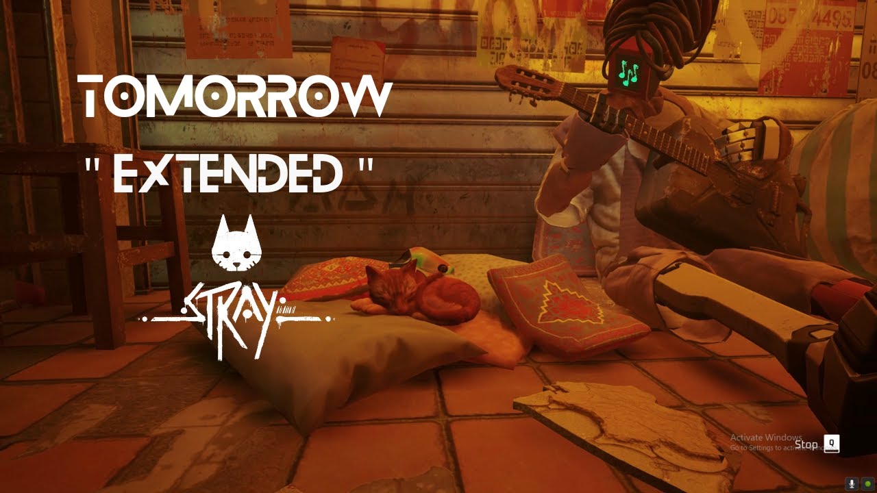 Tomorrow | Extended version | Stray OST 💤🎸🎧 - YouTube