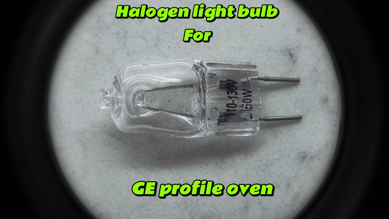 Oven light bulb for GE Profile - YouTube