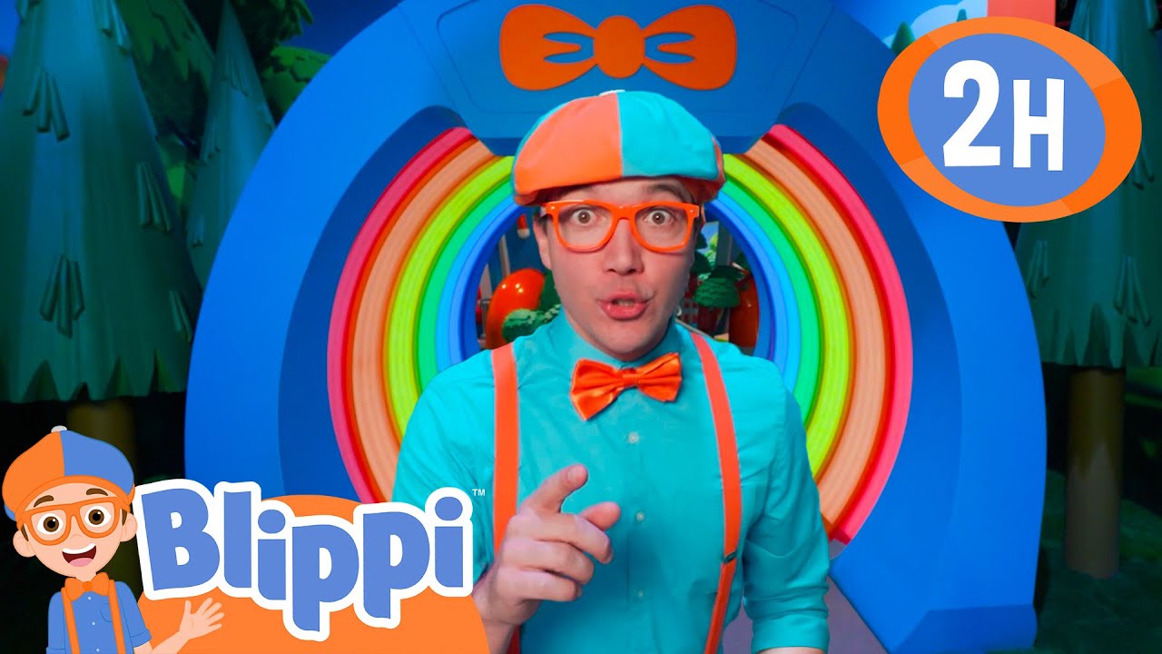 Blippi Gives A TOUR Of His CLUBHOUSE! + More | Blippi and Meekah Best ...