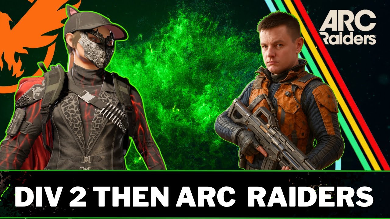 Division 2 stuff then arc raiders (Portrait) - YouTube