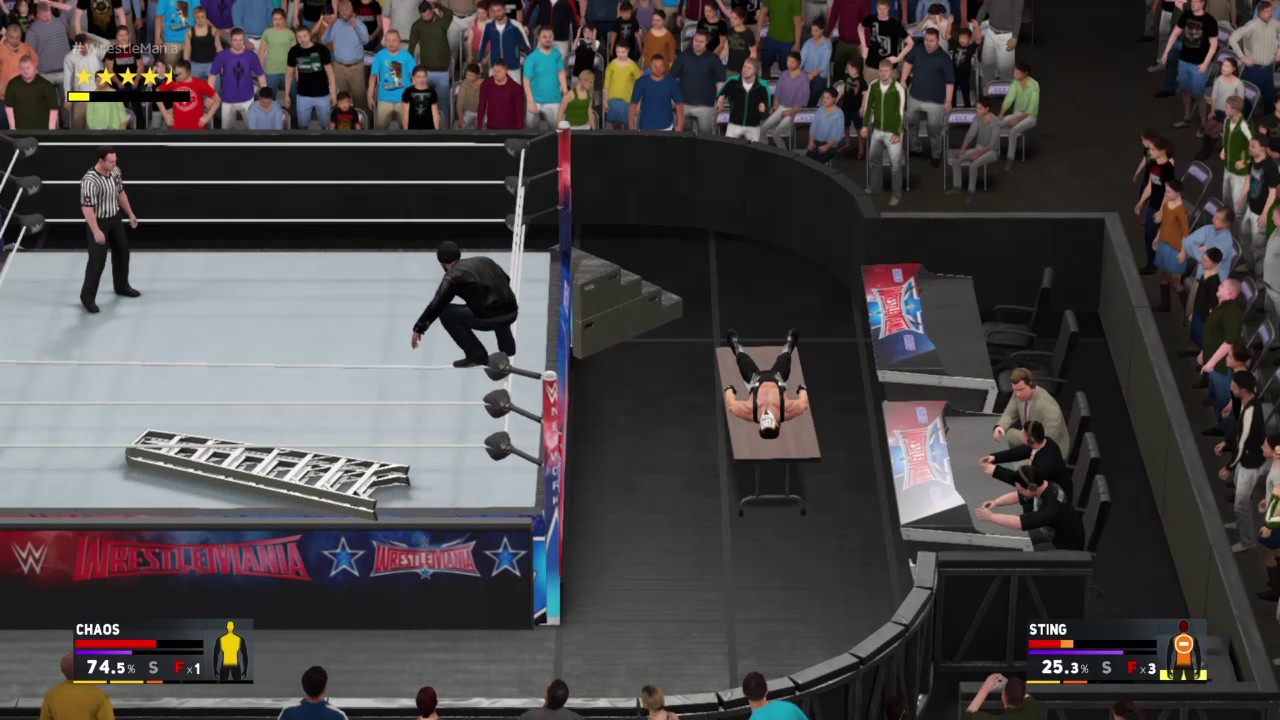 WWE 2K17: Chaos' Extreme Diving Headbutt - YouTube