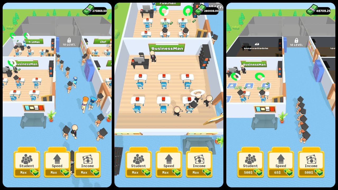Idle School Game — Mobile Game | Gameplay Android - YouTube