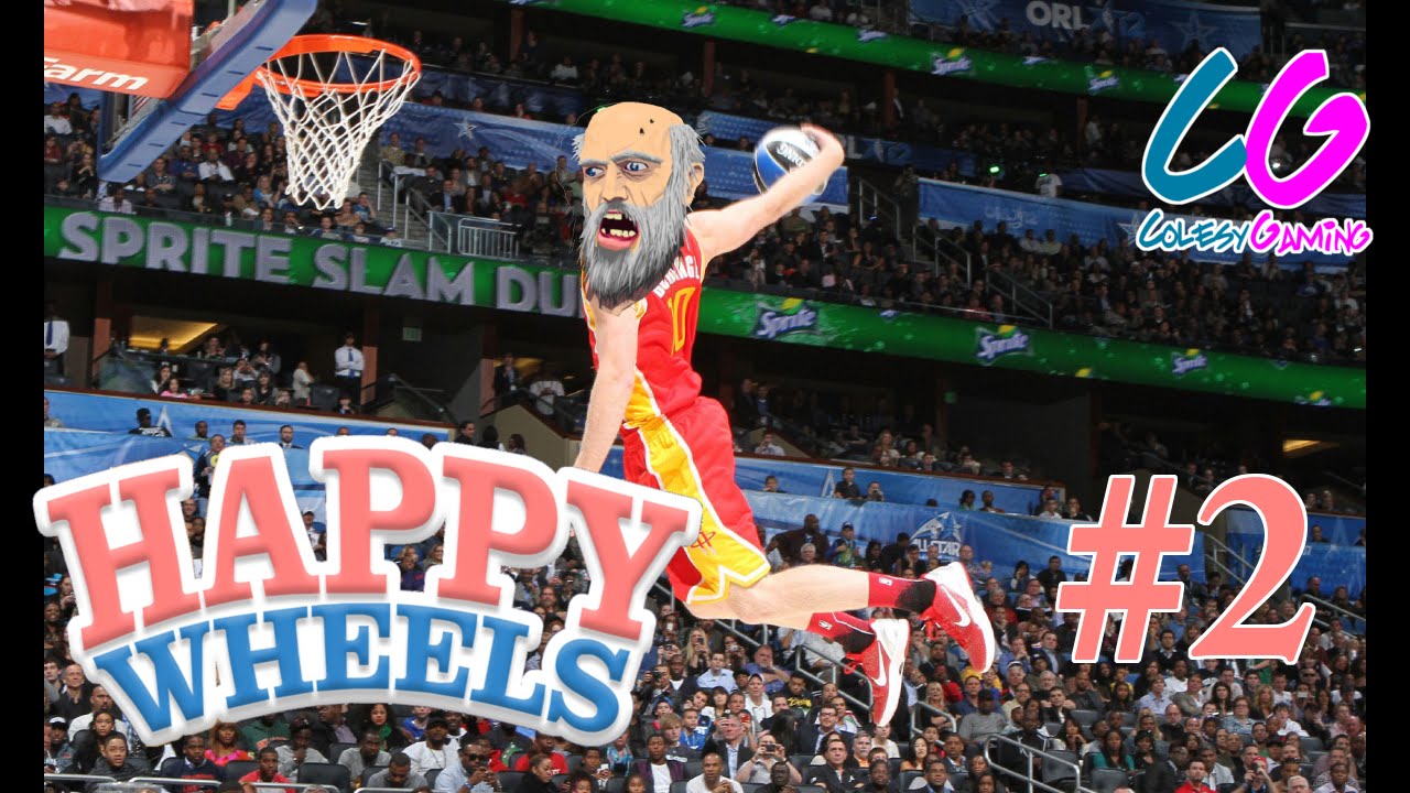 SLAM DUNKS ALL ROUND - Happy Wheels - Part 2 - YouTube