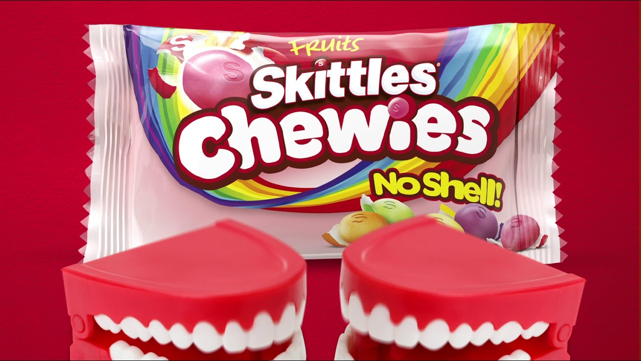 Skittles Chewies - Chattering Teeth - YouTube