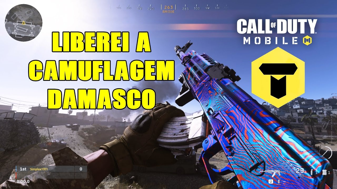 O DIA QUE PEGUEI DAMASCO! COD MOBILE - YouTube