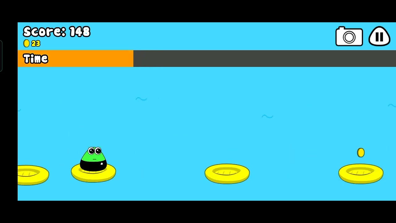 Pou Gameplay Water Hop Part 9 - YouTube
