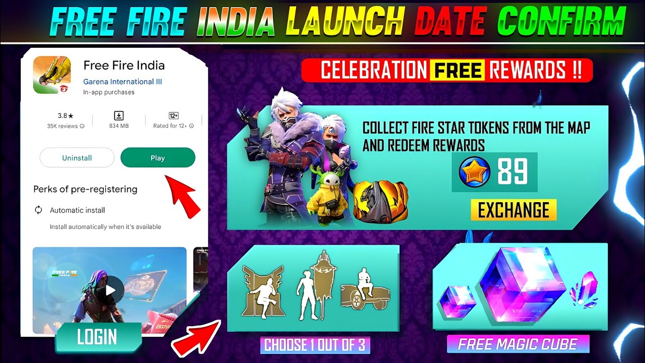 free fire India launch date - YouTube