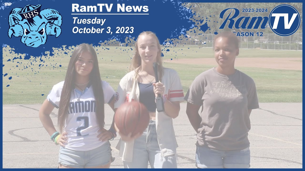 Ramona RamTV News - October 3, 2023 - YouTube
