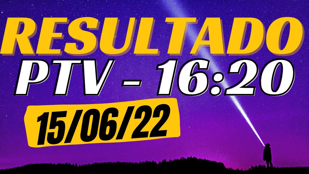 Resultado do jogo do bicho ao vivo - PTV - 16:20 15-06-22 - YouTube