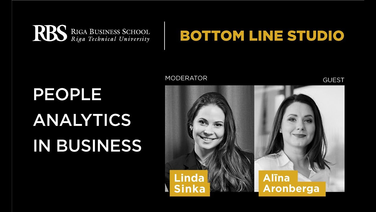 BOTTOM LINE STUDIO: Our guest Alīna Aronberga - YouTube
